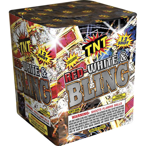 Fireworks | TNT Fireworks | RED WHITE & BLING